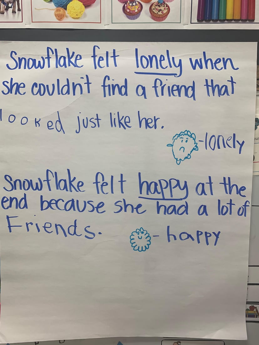 The Lonely Snowflake- A Social Emotional Lesson